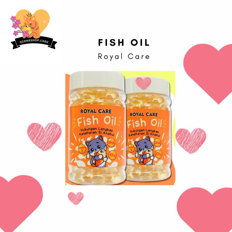 Jual Royal Care Fish Oil Plus Holycatlabs | Shopee Indonesia