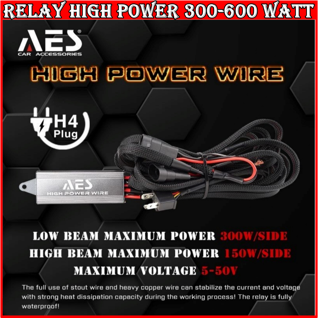 Jual ORIGINAL KABEL RELAY SET HIGH POWER 600 WATT PREMIUM QUALITY ...