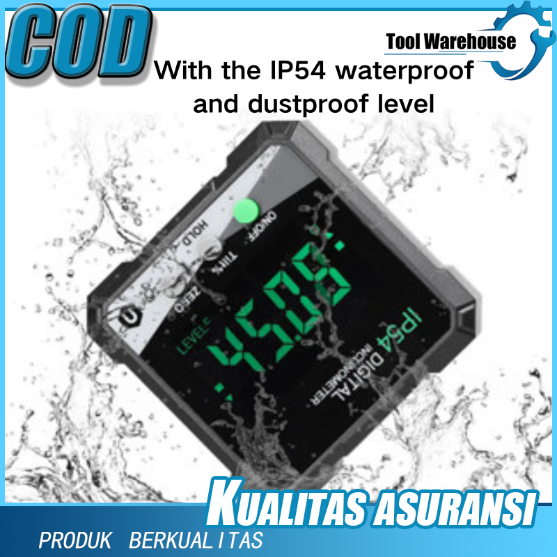 Jual kemiringan Digital Inclinometer alat ukur kemiringan sudut level ...