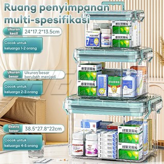 Jual HEINO Tempat Kotak Penyimpanan Box Mainan Kotak Obat Tool Box ...