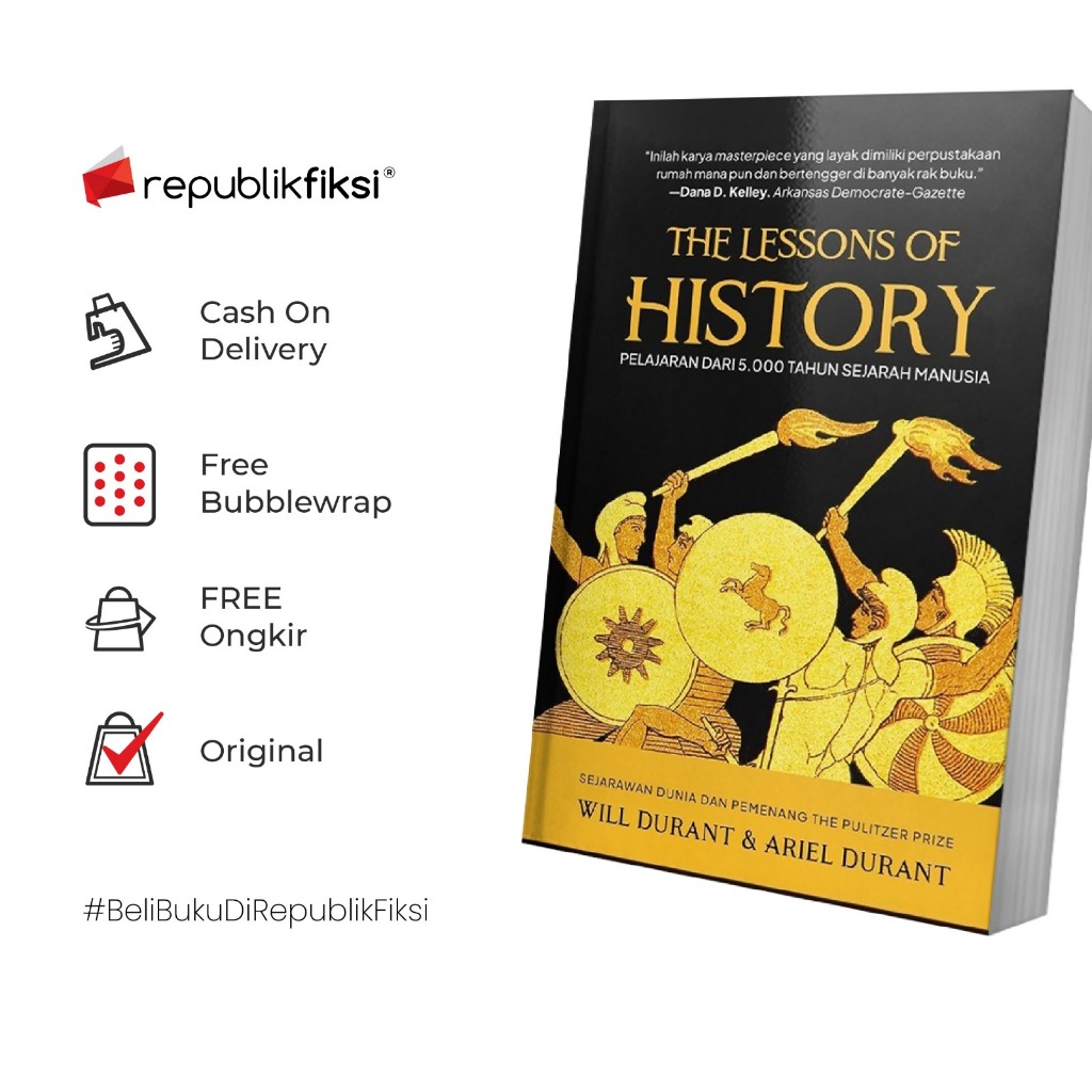 Jual Buku The Lessons Of History - Will Durant & Ariel Durant - Qaf ...
