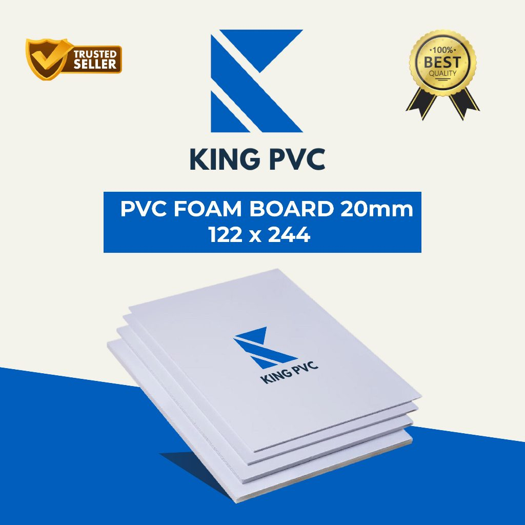 Jual PVC Board Lembaran 20mm Ukuran 122x244cm | PVC Foam Board | PVC ...