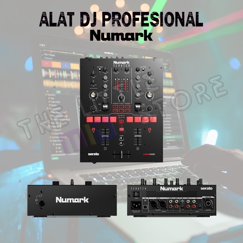 Jual Numark Scratch Mixer DJ Original Serato | Mixer DJ Murah Original ...
