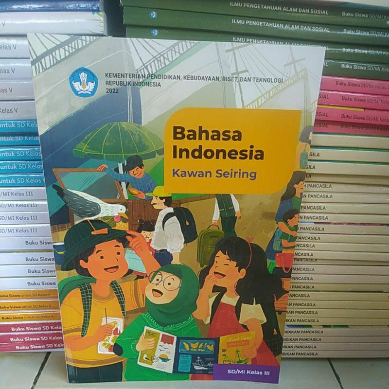 Jual BUKU ORIGINAL BAHASA INDONESIA KELAS 3 ( KAWAN SEIRING) | Shopee Indonesia