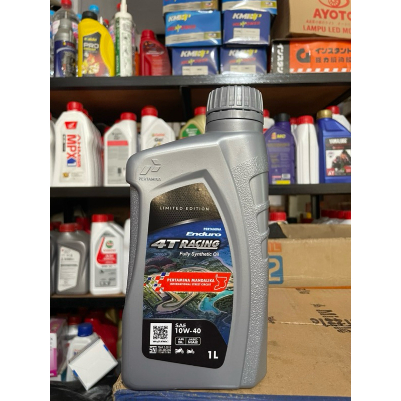 Jual Oli Mesin Motor ENDURO Racing 4T SAE 10W-40 Original (1Liter ...