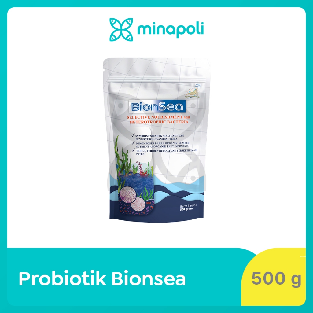 Jual Probiotik Udang dan Ikan Bionsea Kemasan 500 g | Shopee Indonesia