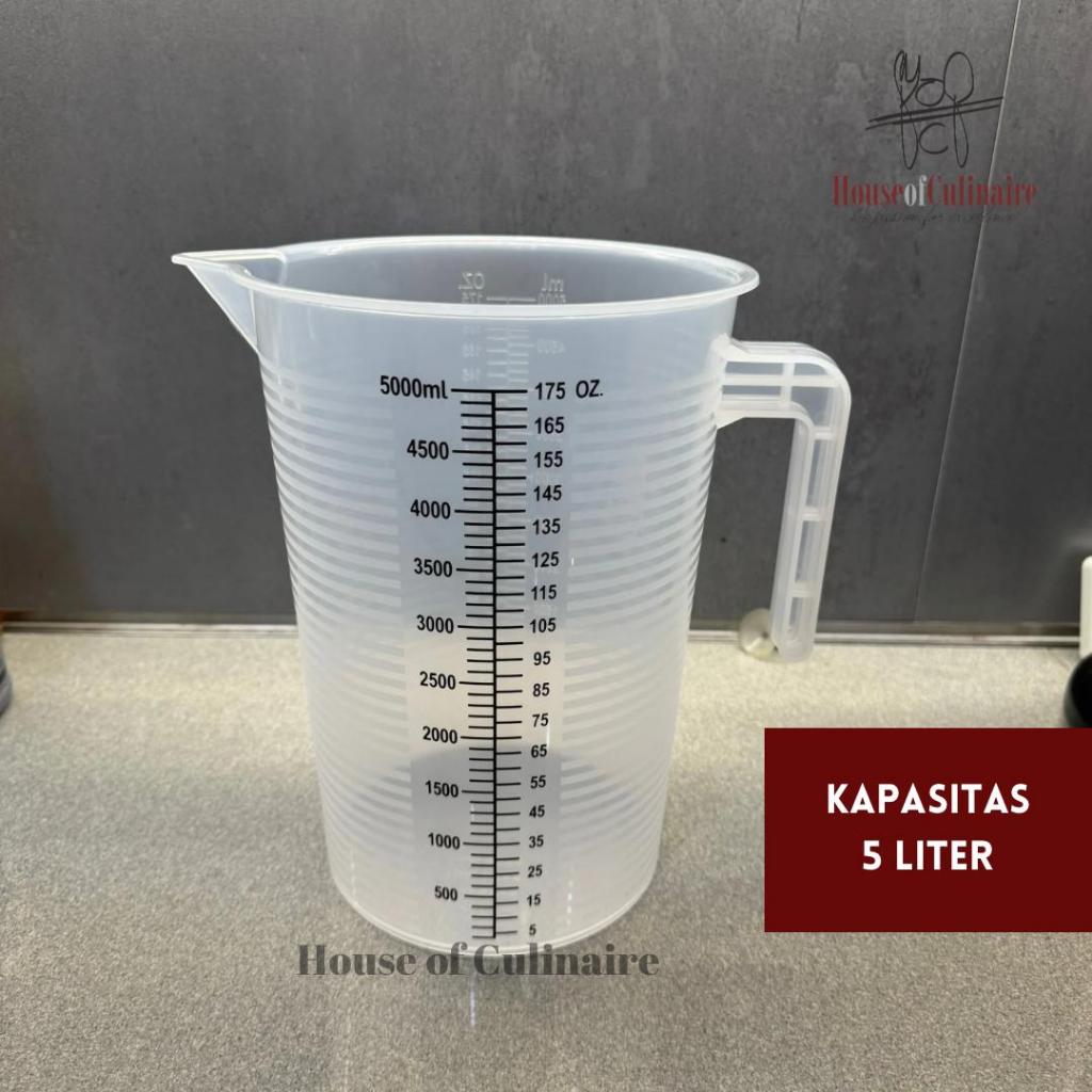 Jual Gelas Ukur 5 liter 5000 ml Measuring Jug Cup Gelas Takar Jumbo ...