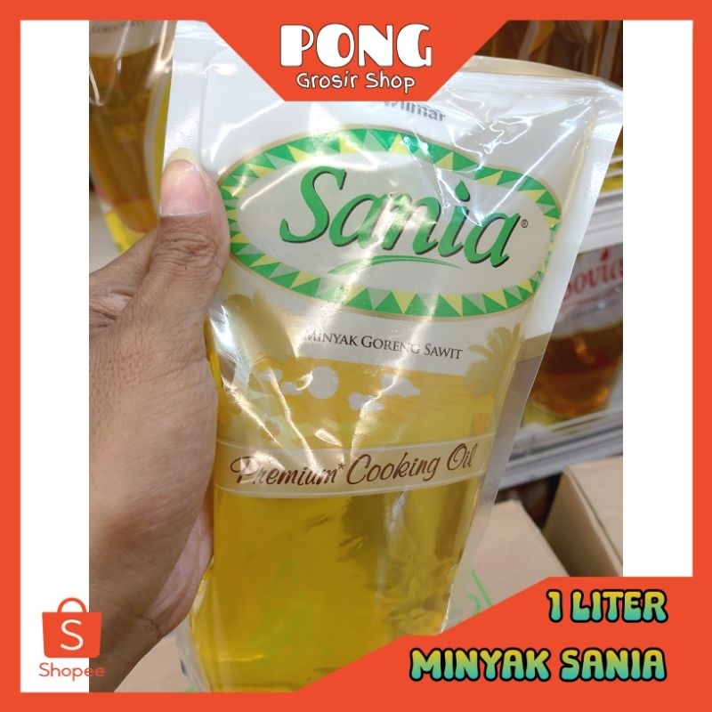 Jual Minyak Goreng SANIA 1 Liter | Shopee Indonesia