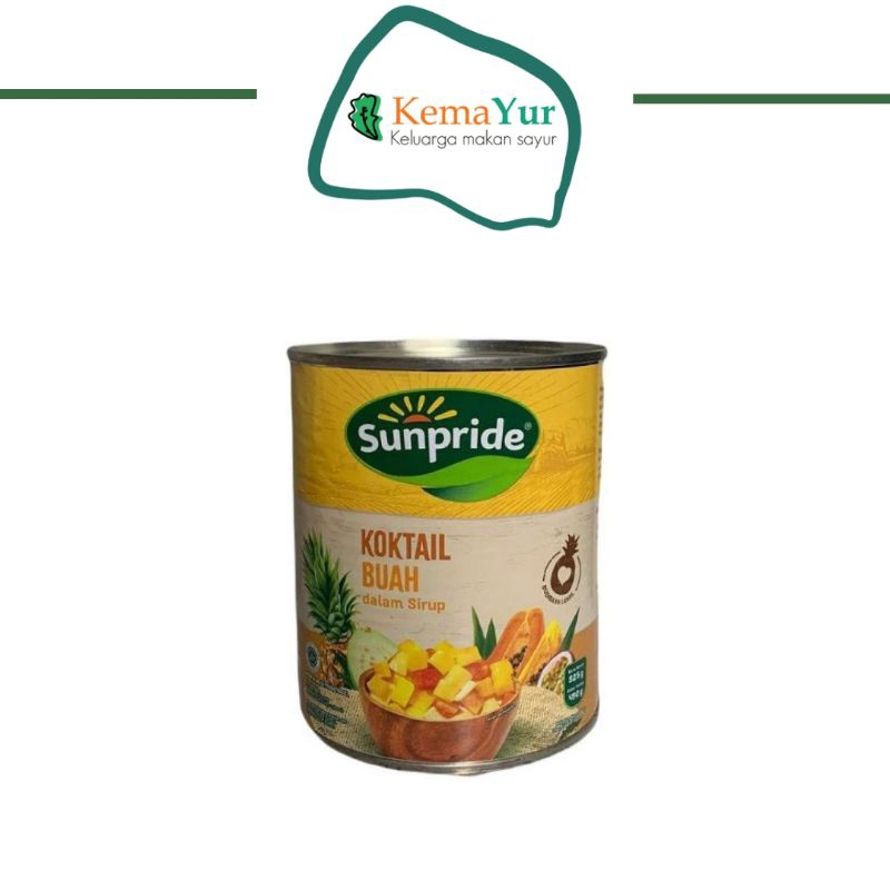 Jual SUNPRIDE KOKTI COCKTAIL FRUIT BUAH POTONG DALAM KALENG CAN ...