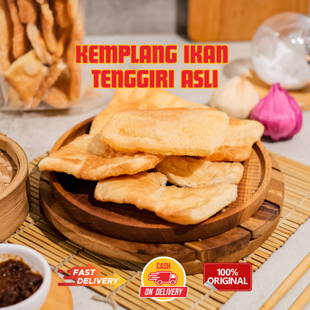Jual KEMPLANG PANGGANG KHAS BANGKA KERUPUK IKAN ASLI OLEH OLEH KHAS ...