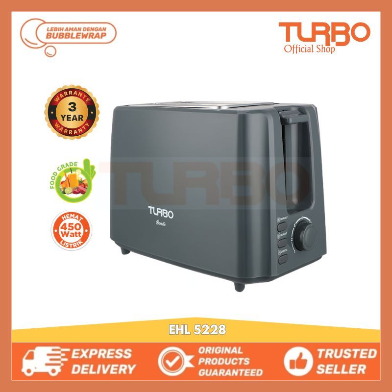 Jual Turbo Pop Up Toaster EHL5228 Pemanggang Roti Original Dan ...