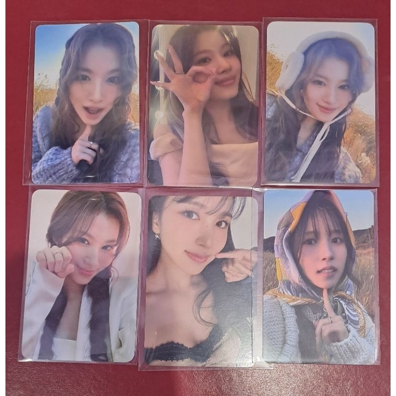 Jual photocard sana mina twice 13th mini album with you-th one spark benefit web official pc ...