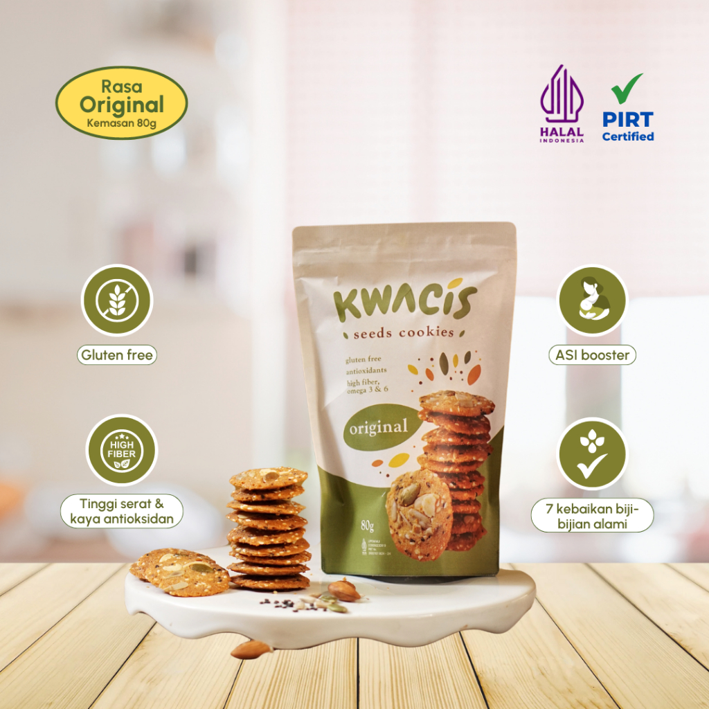 Jual Camilan Sehat Gluten Free | Cookies Snack | ASI Booster - Kwacis ...
