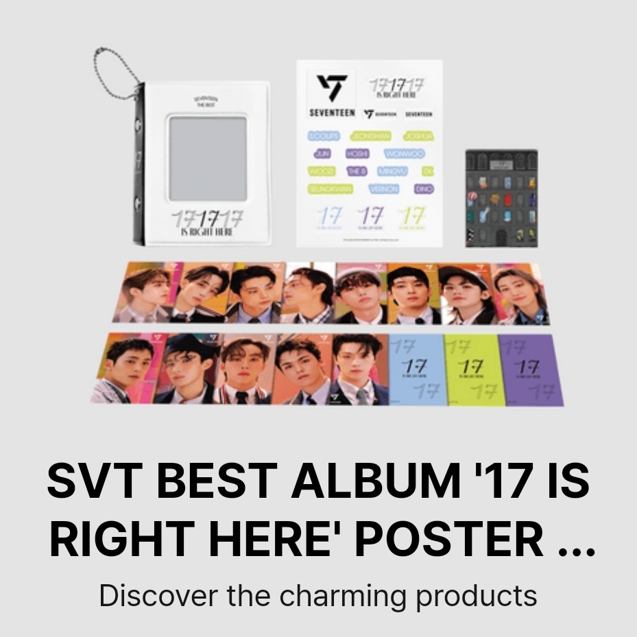 Jual [PRE ORDER] SEVENTEEN SVT BEST ALBUM - 17 IS RIGHT HERE OFFICIAL ...