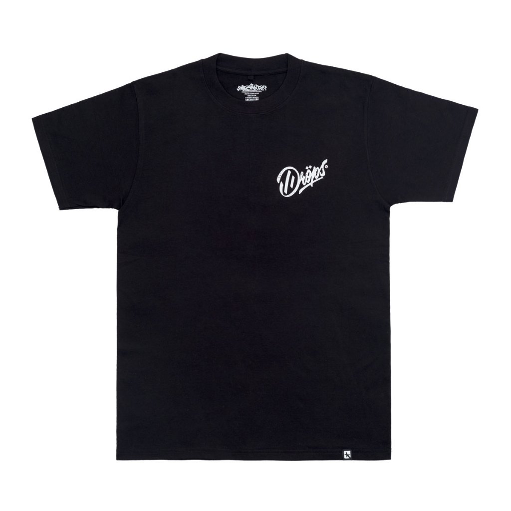 Jual Dripsndrops T-shirt Flake Black | Shopee Indonesia