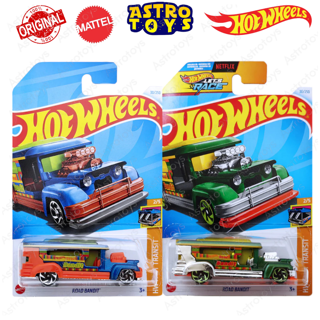 Jual Hot Wheels Basic Mobil Bus Road Bandit Fantasy Car 1:64 - Mainan ...