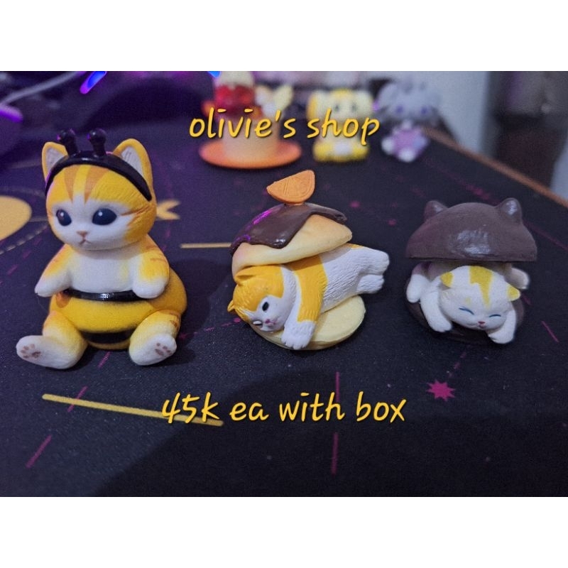 Jual Mofusand figure with box bee sandwich cake | Shopee Indonesia