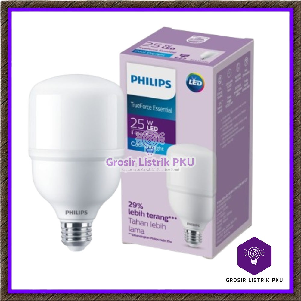 Jual Lampu Philips TForce Essential LED 25W TrueForce Essential LED Capsule 25 W 6500K E27 ...
