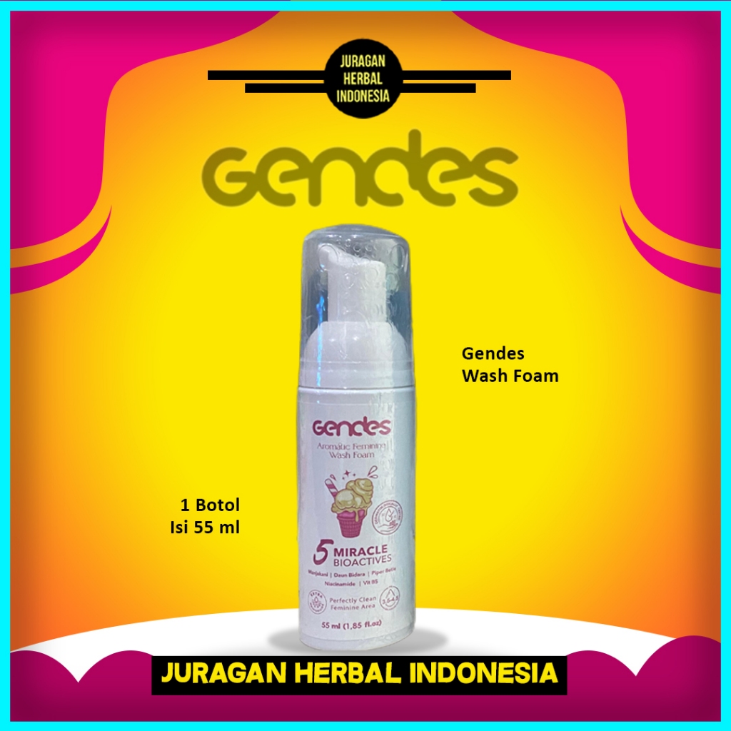 Jual Gendes Sweet Aromatic Feminine Care Wash Foam Vanilla | Shopee ...