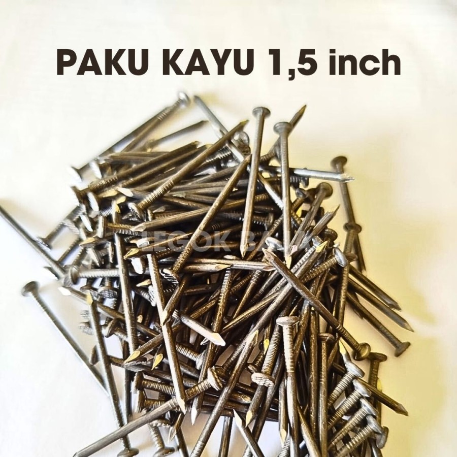 Jual PAKU KAYU 1,5 INCH / PAKU 4CM / PAKU TRIPLEK / PER KG / PER DUS GROSIR | Shopee Indonesia
