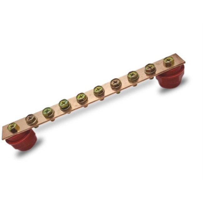 Jual Busbar Terminal Netral Nol / Arde Ground / Set Untuk Panel Listrik ...