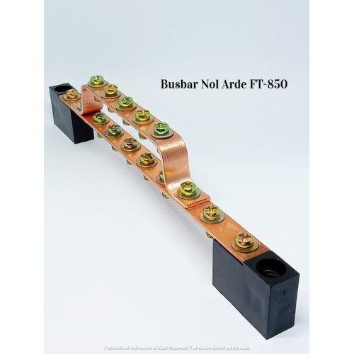 Jual Busbar Terminal Netral Nol / Arde Ground / Set Untuk Panel Listrik ...