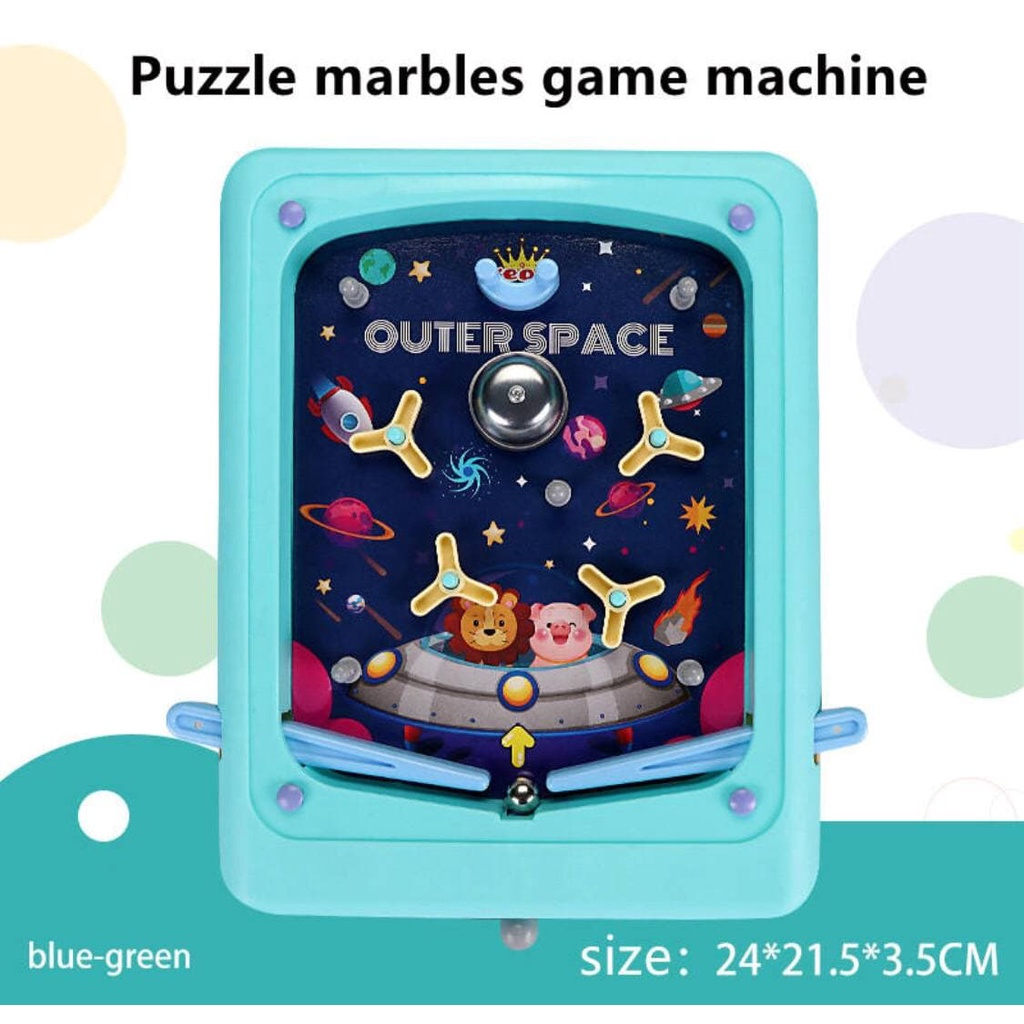 Jual Mainan Anak Pinball Lonceng - Pinball Board Game - Puzzle Pinball ...