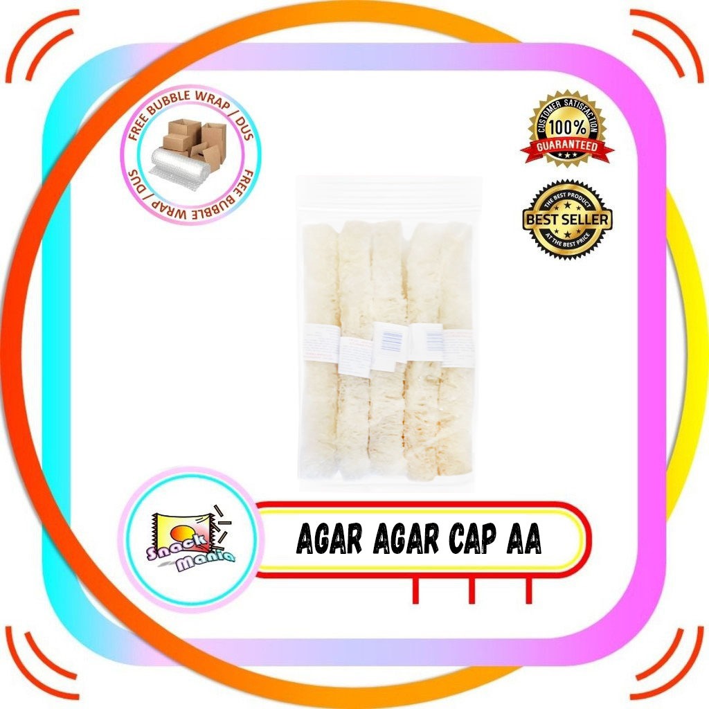 Jual Agar Agar Natural Batang Cap AA 5 pcs x 6 gr PACK | Shopee Indonesia