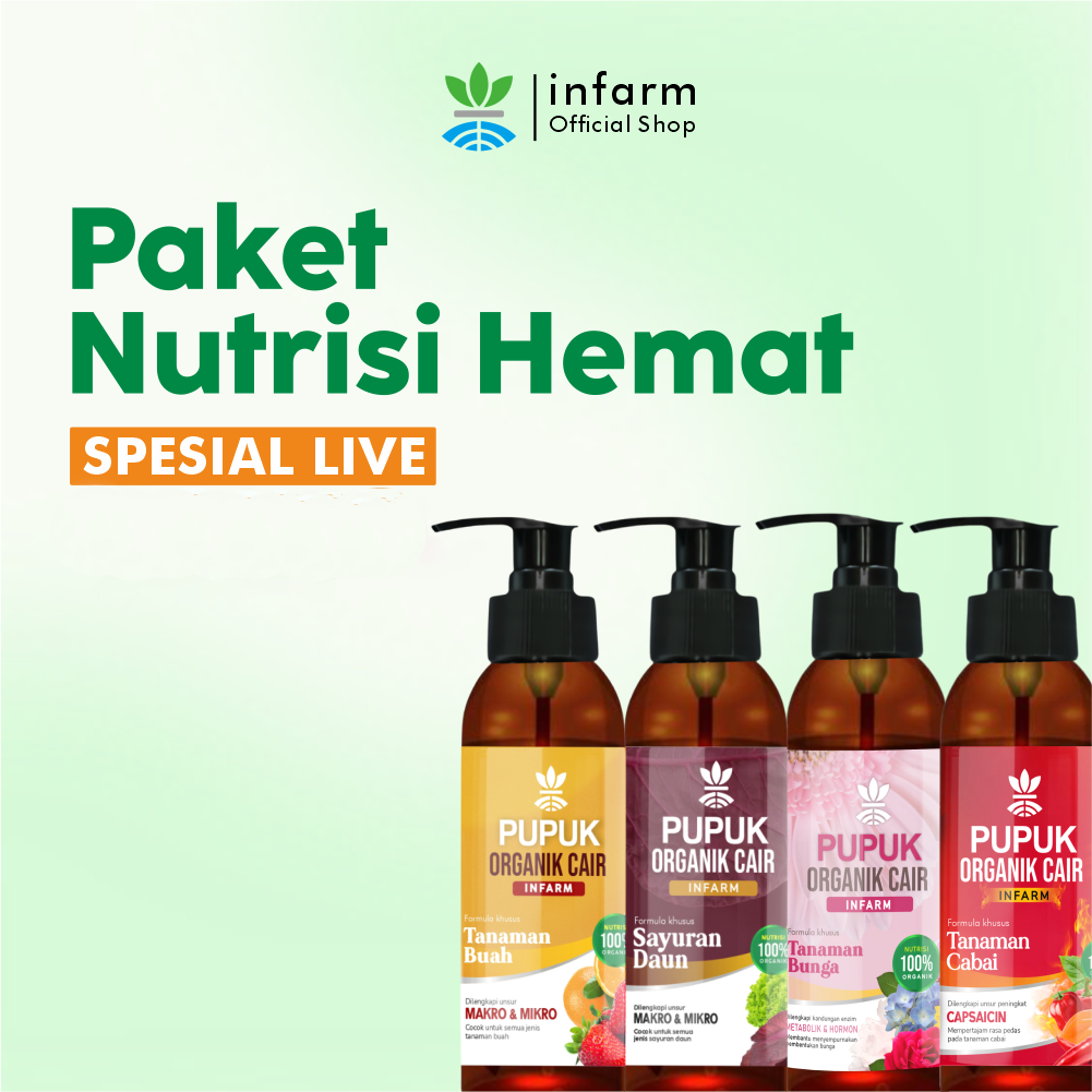 Jual Paket Khusus Live Infarm Nutrisi Hemat Isi ALL POC VARIAN 100 ML ...