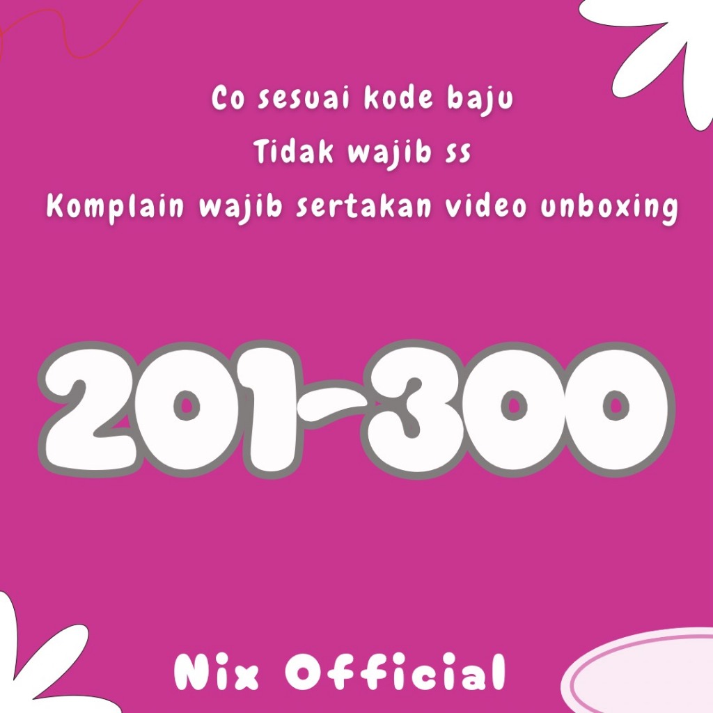 Jual LIVE PREMIUM KODE 201-300 (PAGI) | Shopee Indonesia