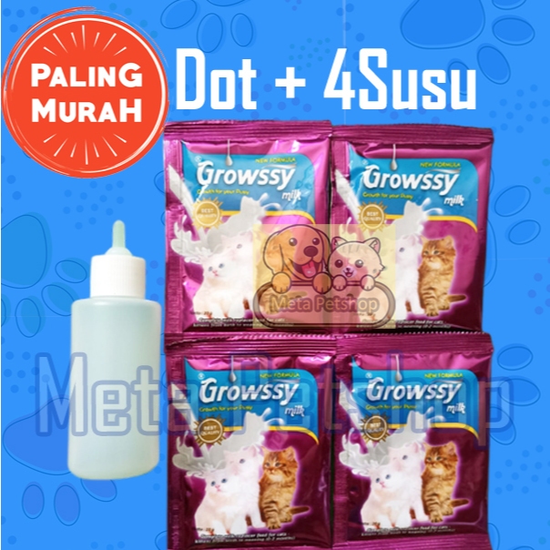 Jual Dot Bayi Kucing Susu Bayi Kucing Baru Lahir Botol Susu Kucing Dot ...