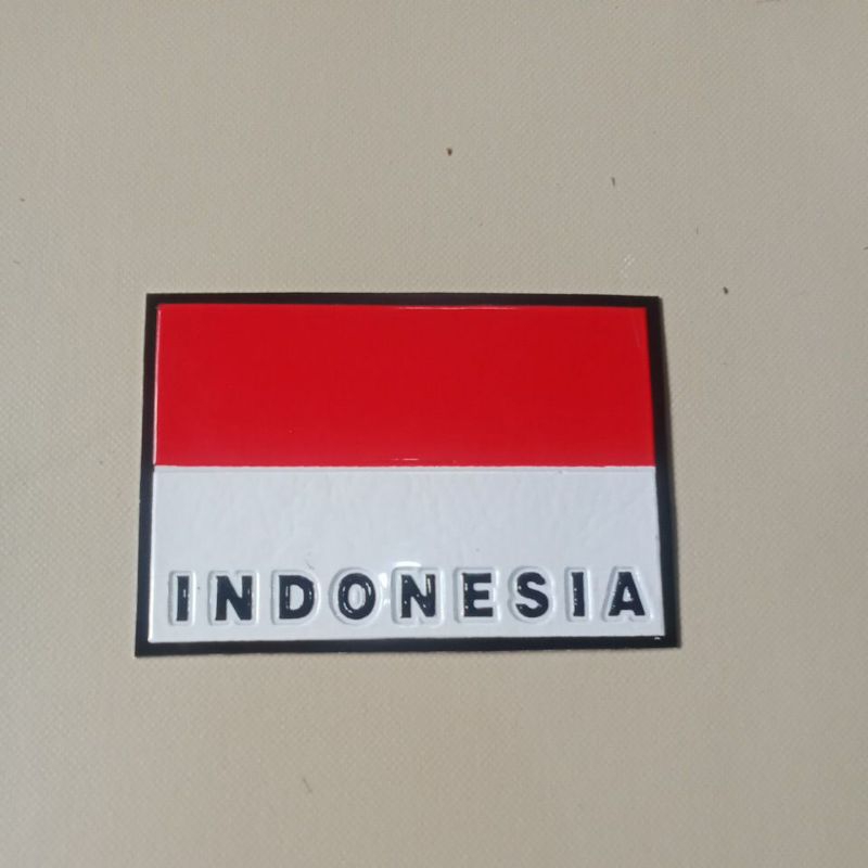 Jual stiker embos indonesia merah putih | Shopee Indonesia