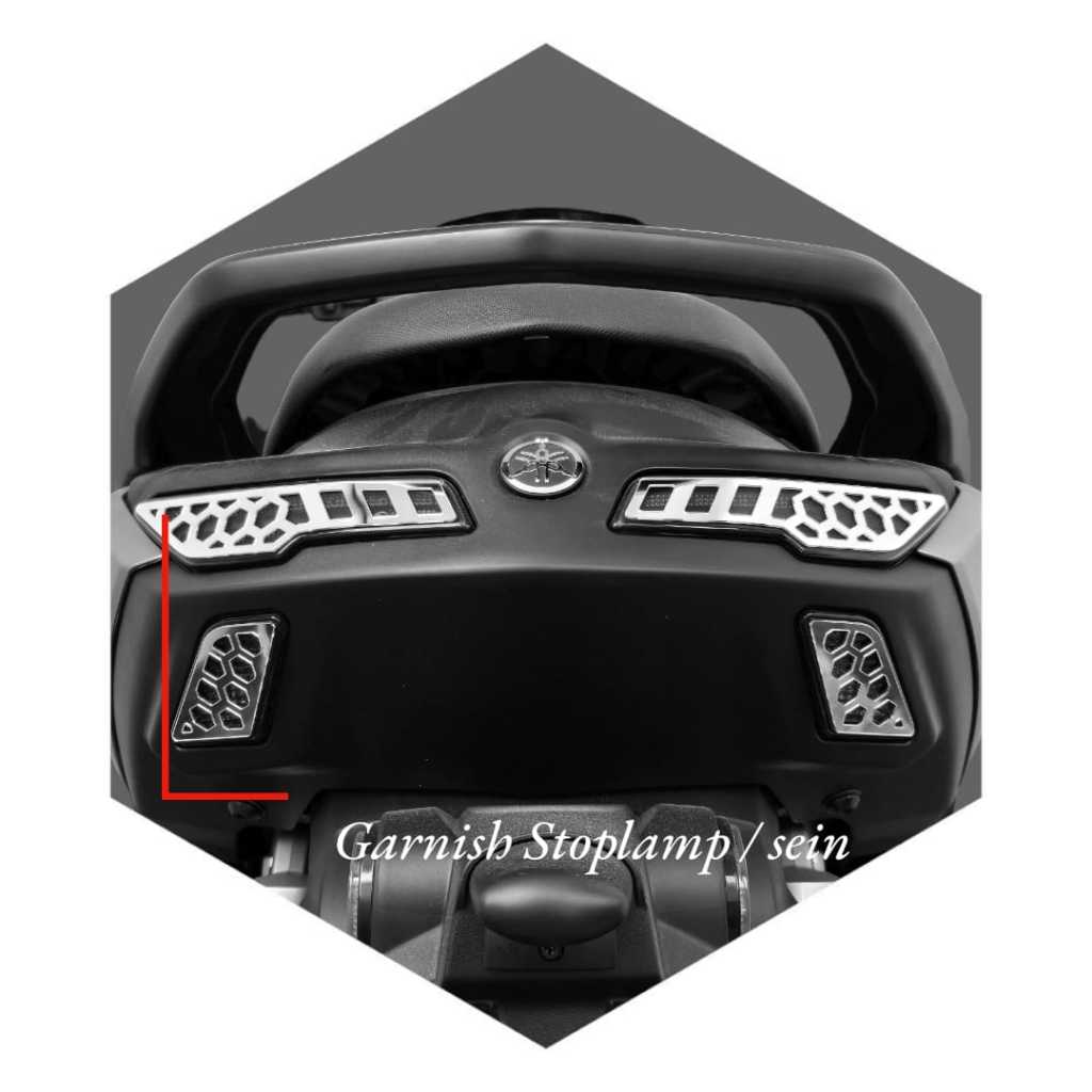 Jual garnis lampu belakang NMAX TURBO NEO S TECHMAX tahun 2024 MP27 ...