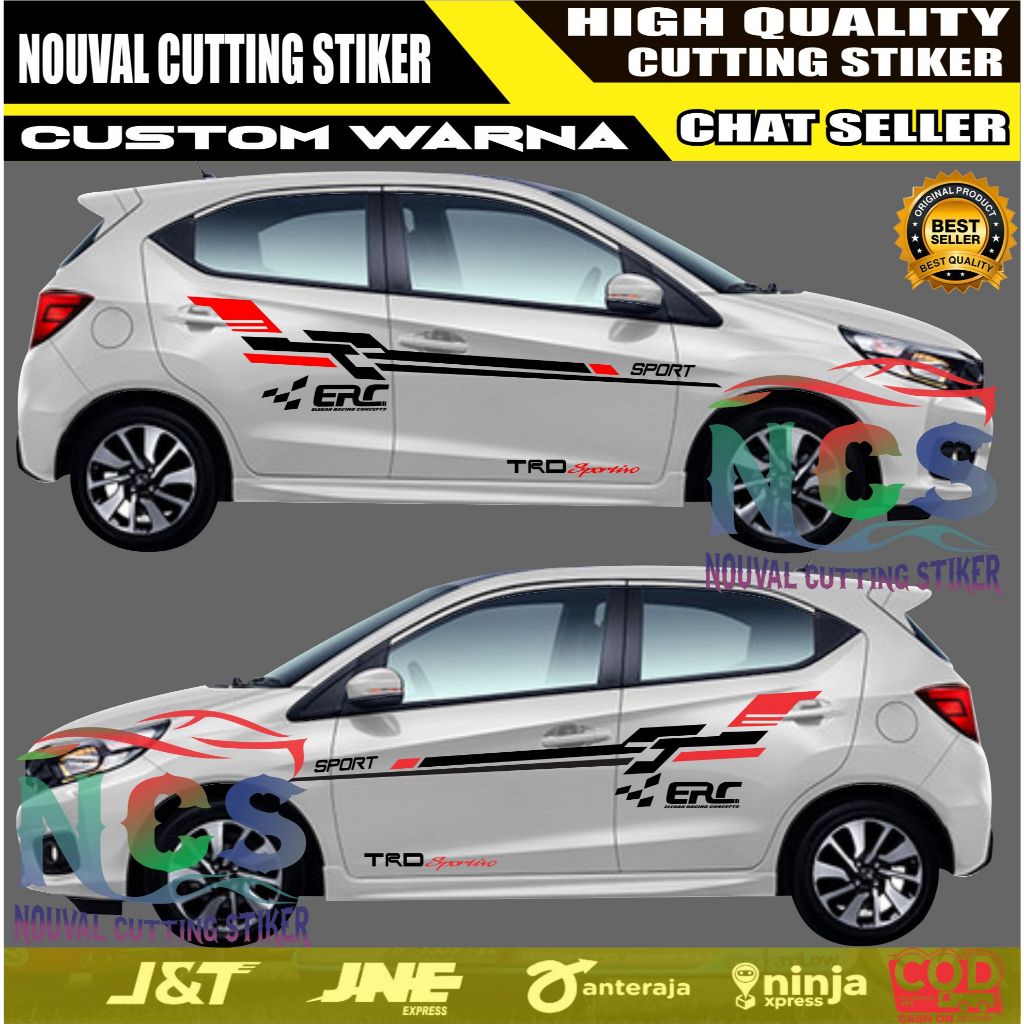 Jual Stiker Lis Body Mobil Terbaru Cutting Stiker Variasi Body Samping ...