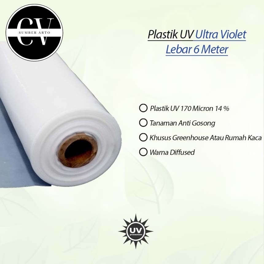 Jual Plastik UV Lebar 6 Meter 170 Micron | Shopee Indonesia