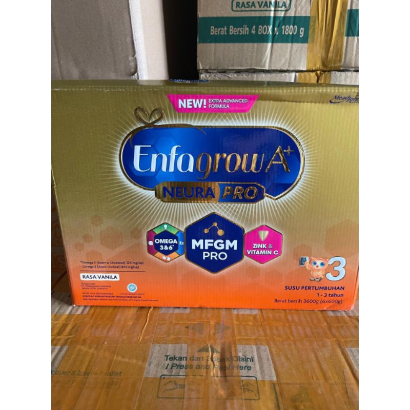Jual FLASH OUT!!! Enfagrow a+3 3600gr / 3000gr VANILA ED DESEMBER 2026 TERMURAH!!! | Shopee ...