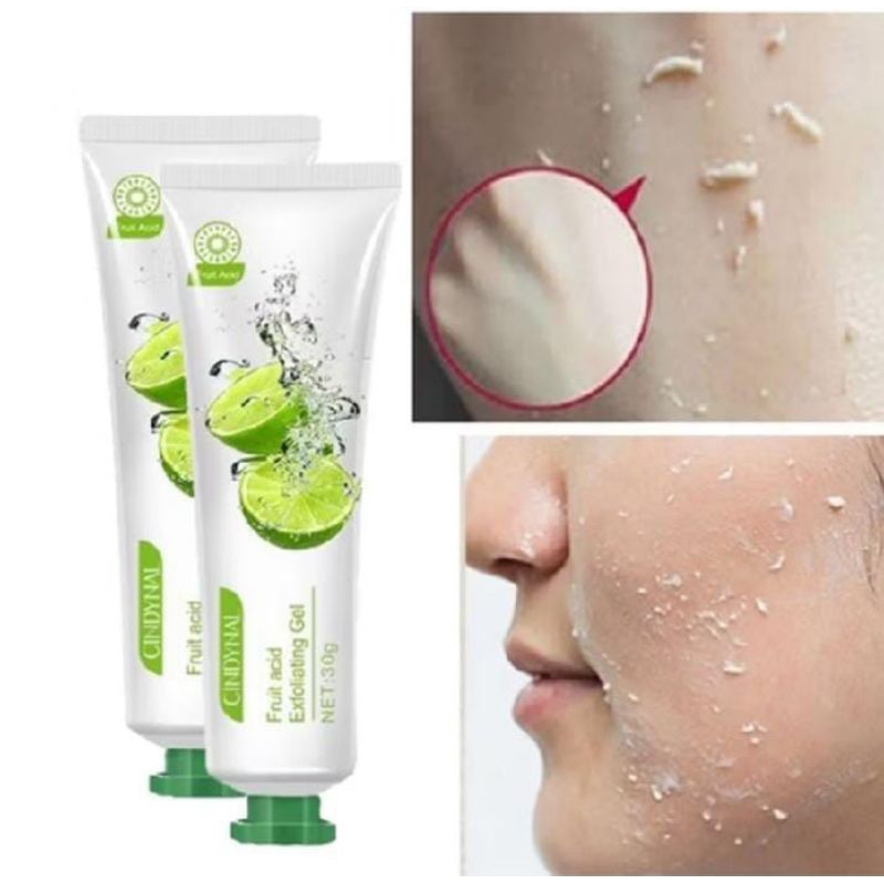 Jual OULISI Fruit Acid Exfoliating Gel Facial Mengangkat Kulit Mati ...