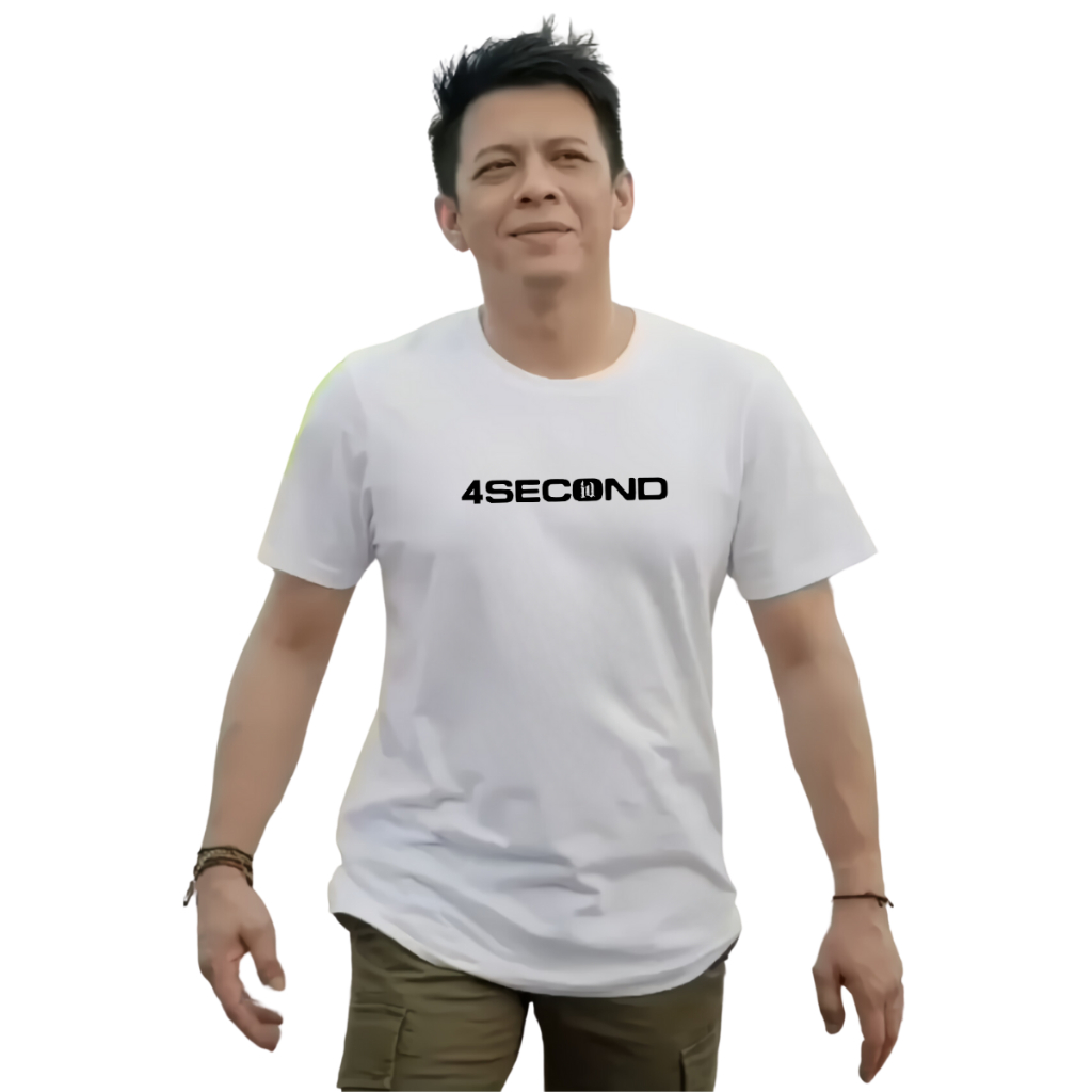Jual 4Second Kaos Distro Ariel Noah Katun / Kaos Four Second Pria ...