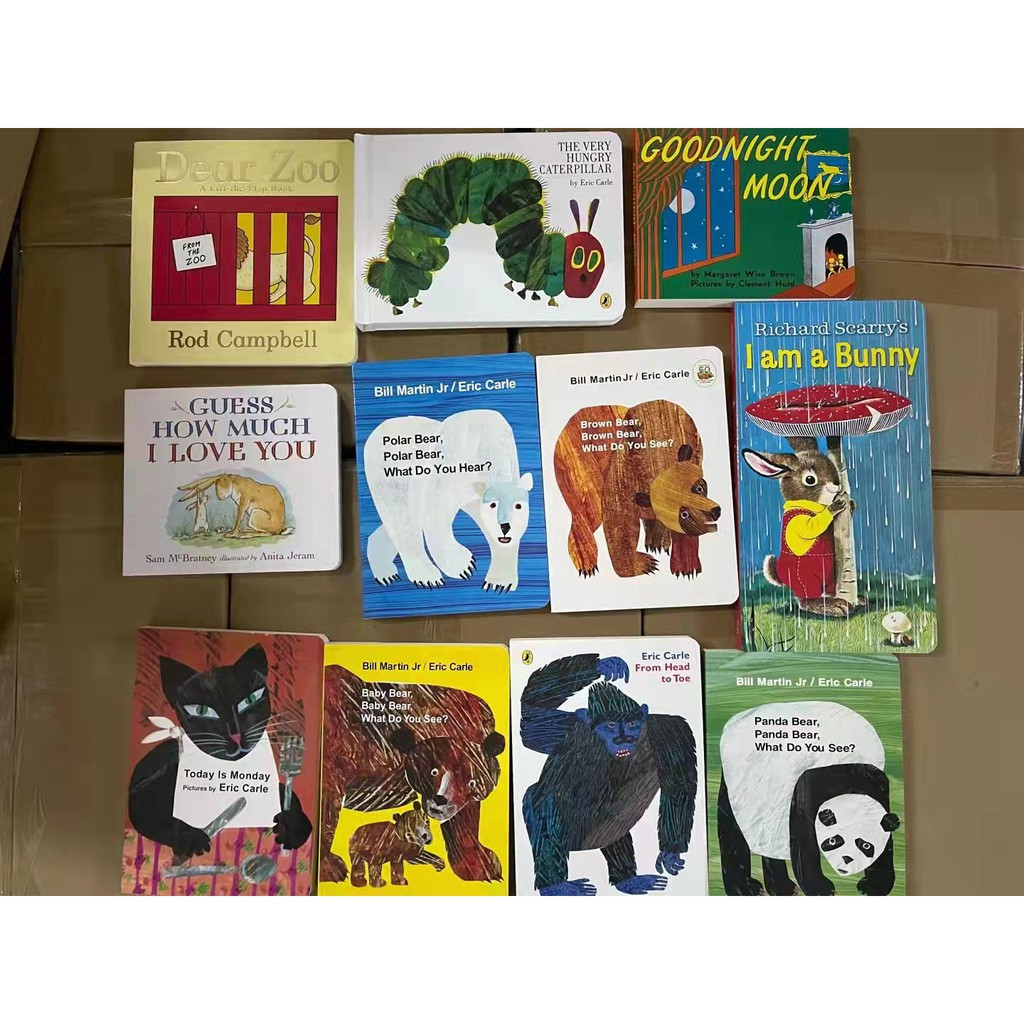 Jual ERIC CARLE STORIES BOOK LITTLE LIBRARY // BOARD BOOK // BUKU ANAK ...