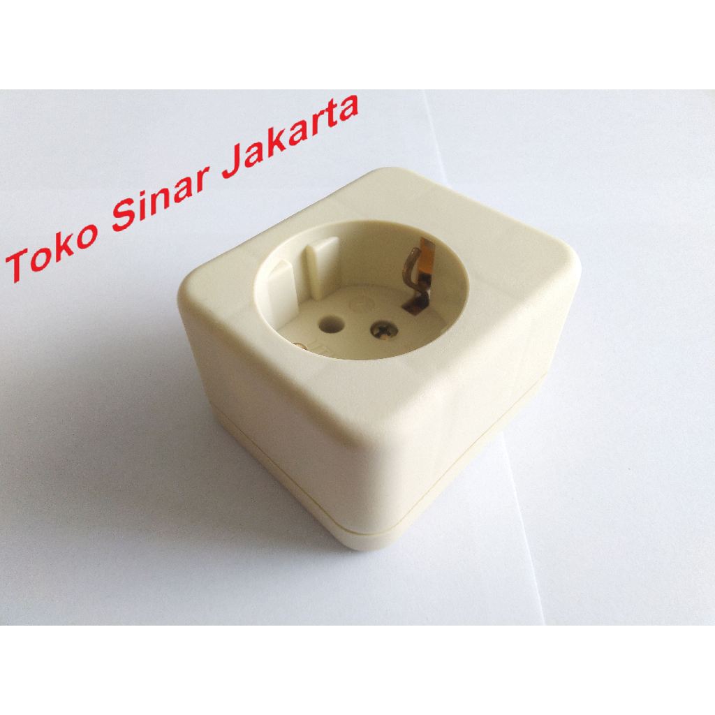 Jual Stopkontak Stop Kontak Colokan Colok Terminal Kotak Listrik 1 ...