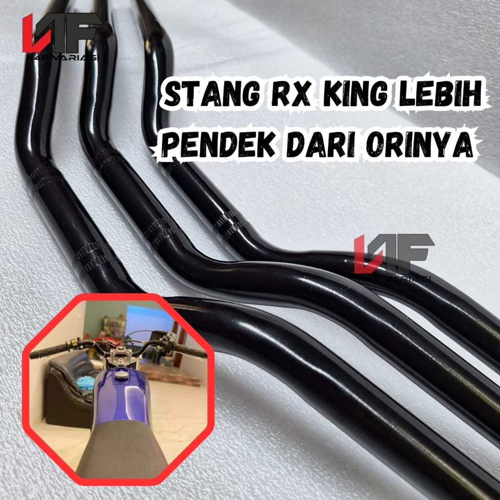 Jual STANG STIR RX K RX KING RX S YT 115 HITAM GLOWSY PREMIUM MODEL ...
