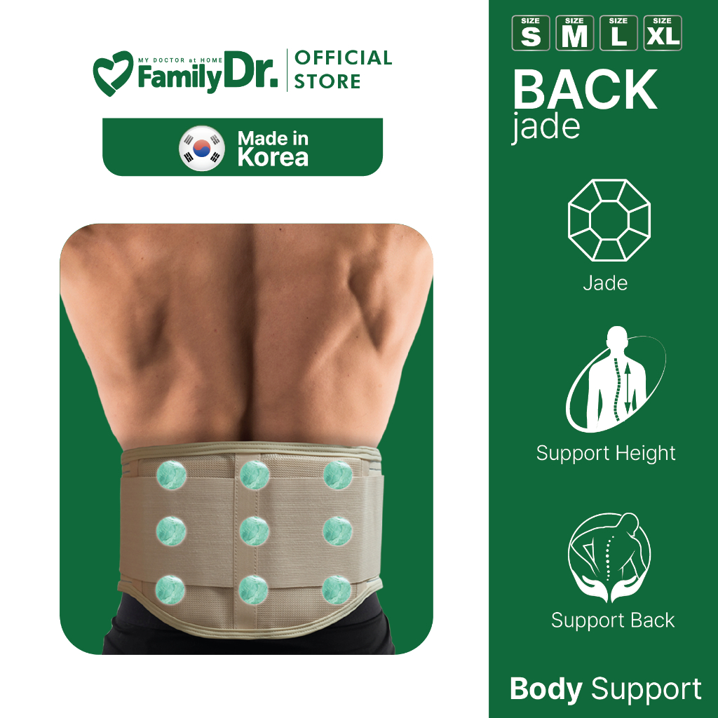 Jual FamilyDr Pelindung Punggung Tulang Belakang |Back Support Jade | Shopee Indonesia