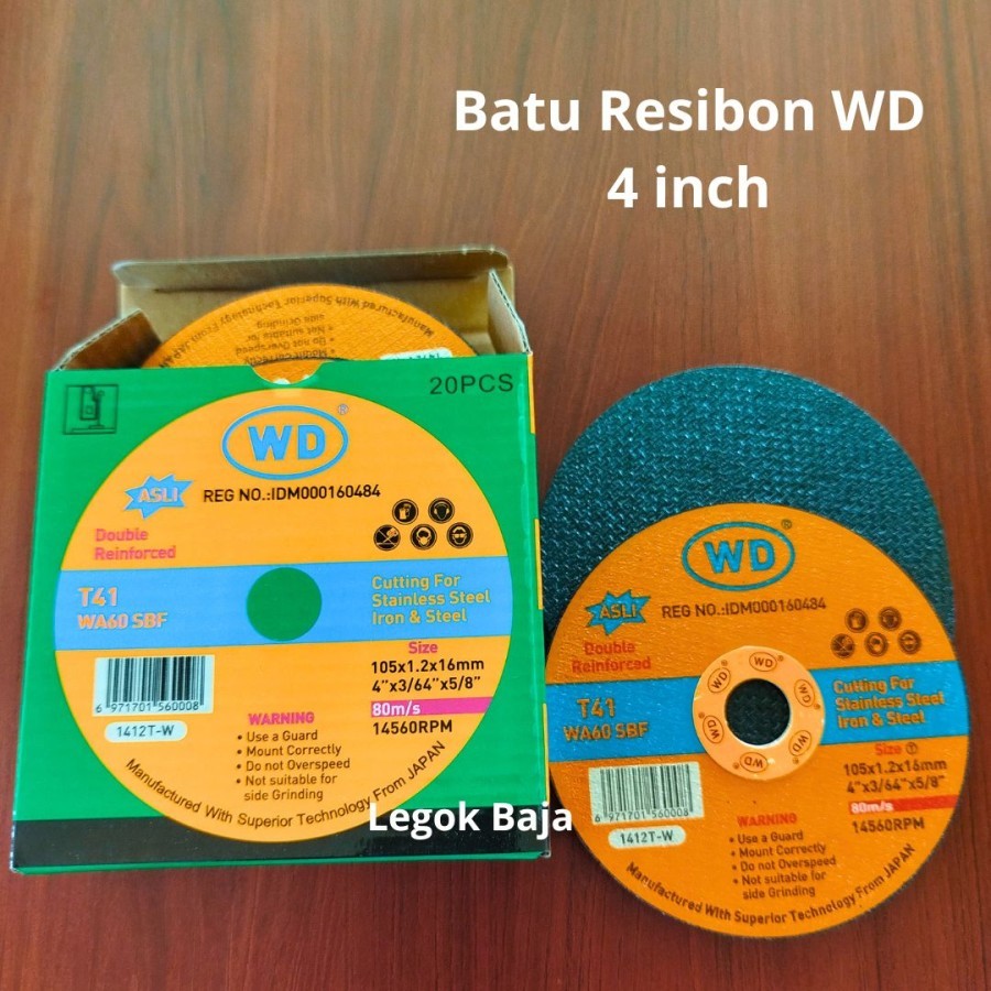 Jual Resibon WD Batu Gurinda Potong WD Batu Gerinda WD Potong Besi - 1 ...