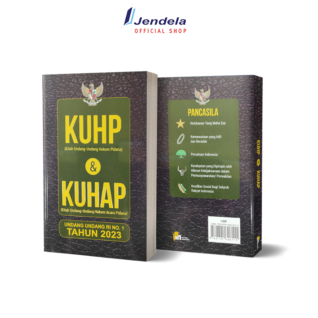 Jual Buku Hukum Kitab Undang-Undang Hukum Acara Pidana KUHP dan KUHAP UU RI No 1 Tahun 2023 ...