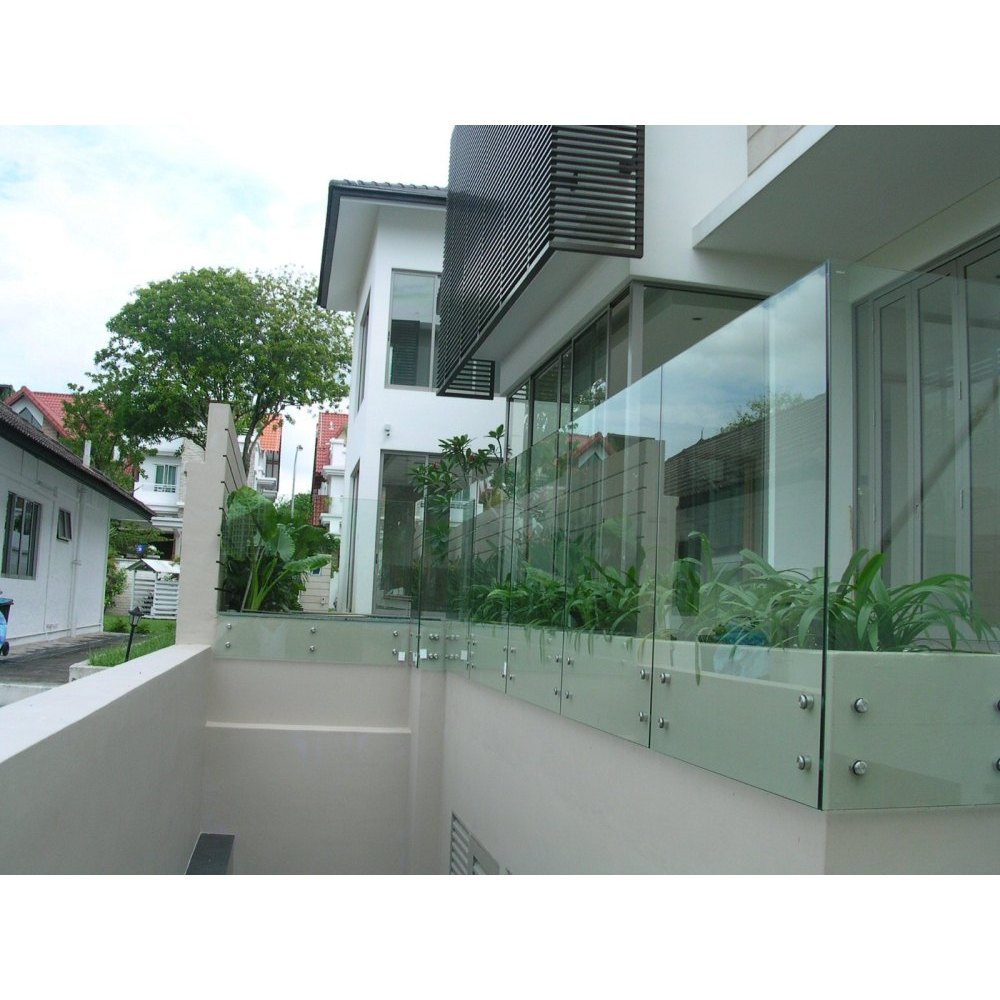 Jual Railing kaca balkon frameless | Shopee Indonesia