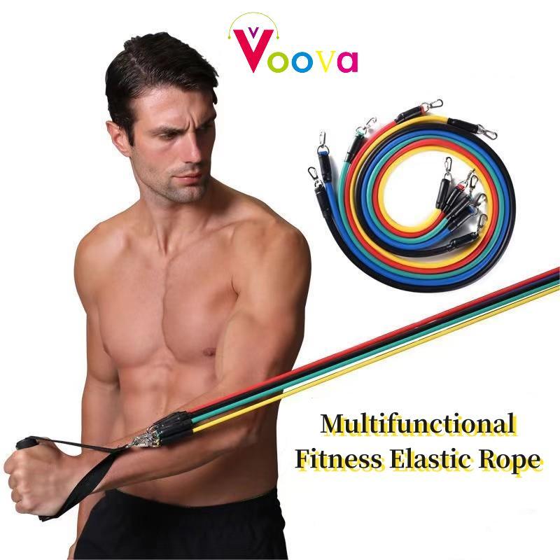 Jual VOOVA Resistance Band Fitness Tali Gym Yoga Loop Stretching Pull ...