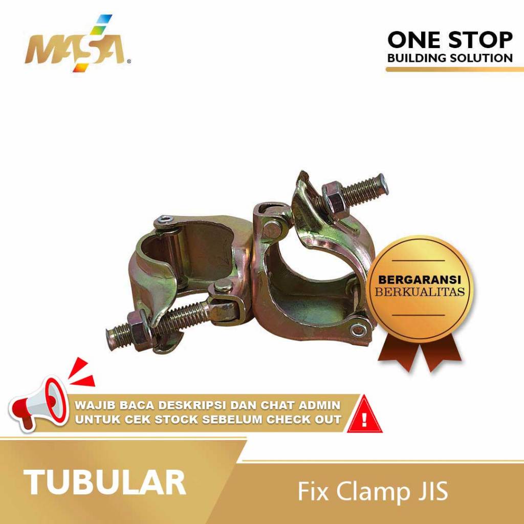 Jual FIX CLAMP JIS 3 MM SCAFFOLDING STEGER PERANCAH MURAH BERKUALITAS ...