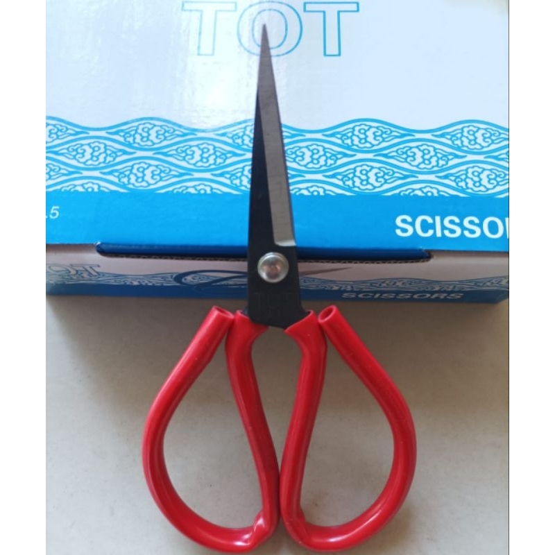 Jual TOT Gunting kodok serbaguna gunting kain gunting kertasnya 8inch ...