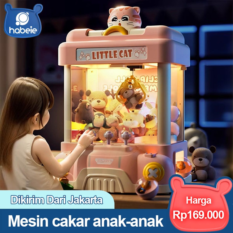 Jual Model terbaru mesin capit mini/hadiah hari anak-anak mesin capit ...