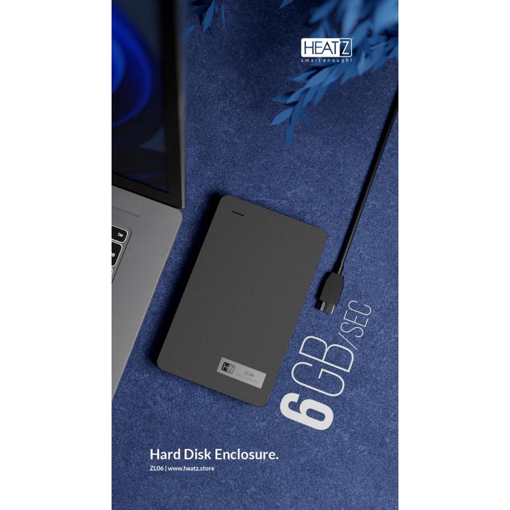 Jual HEATZ Casing HDD&SSD ZL06 High ENCLOSURE CASE hardisk eksternal ...